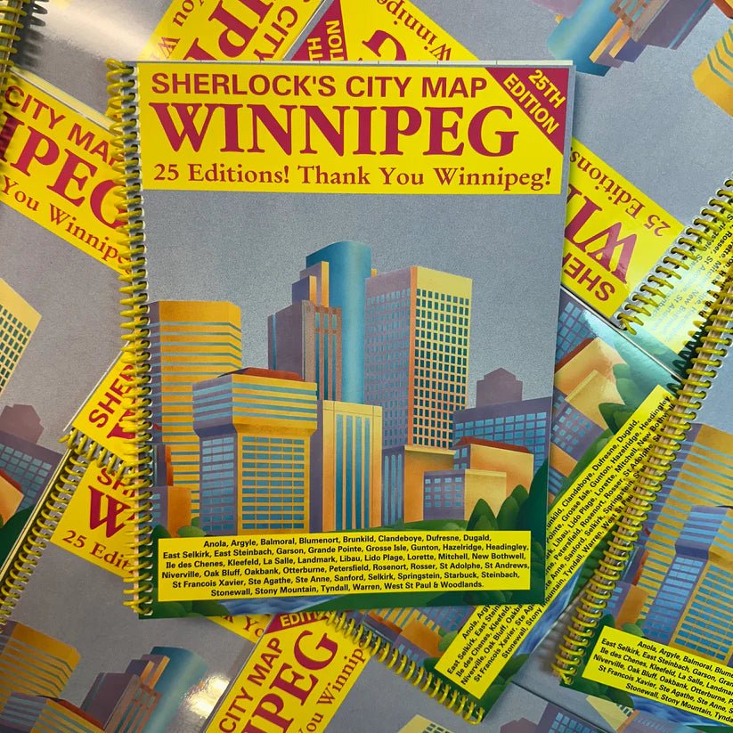 Sherlock Winnipeg City Map - Shop Online at CAA Manitoba